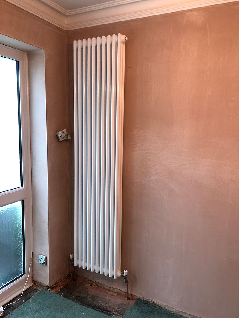 Radiator Installation – New Barn | Everest Heating & Plumbing