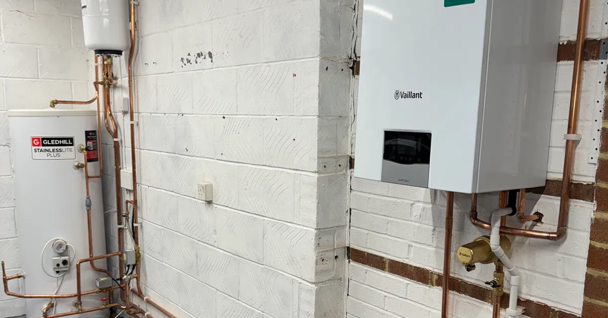Unvented Cylinder & Boiler Installation – New Barn | Everest Heating ...